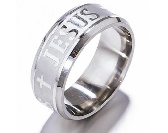 Jesus Ring - Etsy