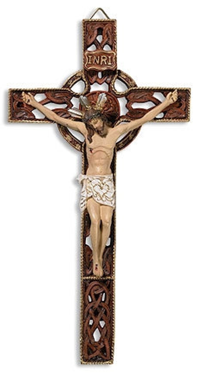 HOLY TRINITY CRUCIFIX Wall Cross Fast Shipping | Etsy