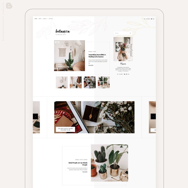 Blog Theme - Etsy