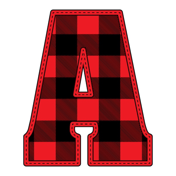 Red and Black Plaid - Etsy