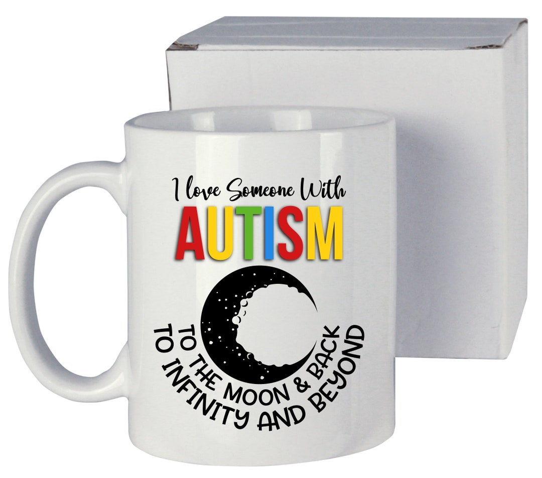 Coffee Mug - I Love Someone With AUTISM... - Coffee Cup - Etsy