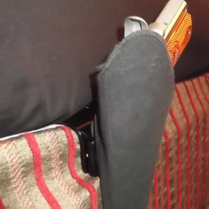 Pistol Holster Mattress Bracket Bedside Home Security - Etsy