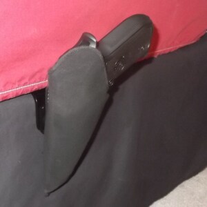 Pistol Holster Mattress Bracket Bedside Home Security - Etsy