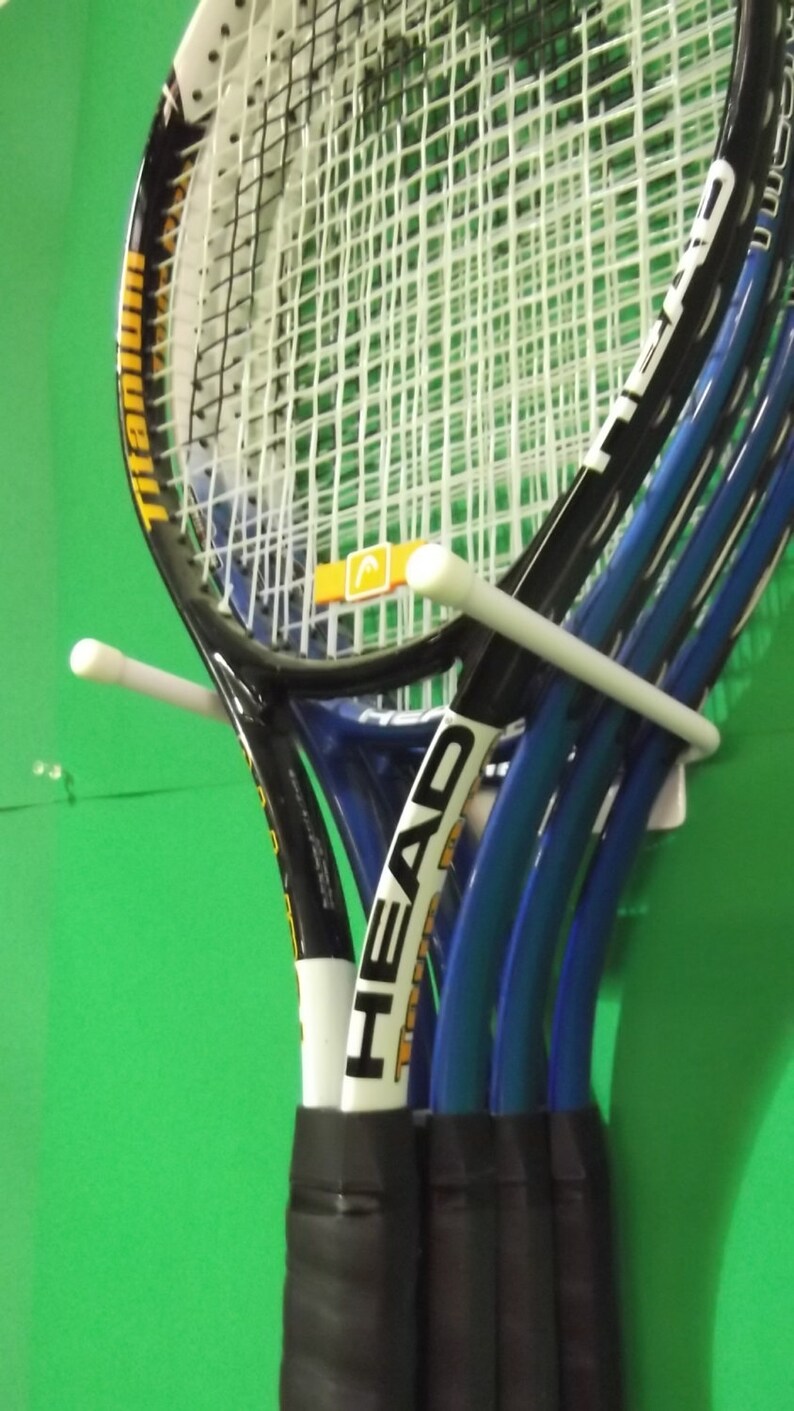 Tennis Racket Wall Hanger Wall Display - Etsy