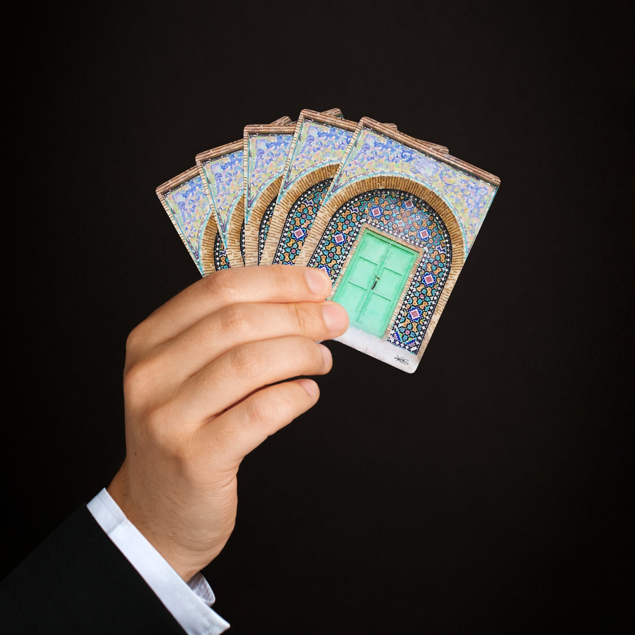 Golestan Palace Persian Playing Cards - Manufactured in USA - Etsy