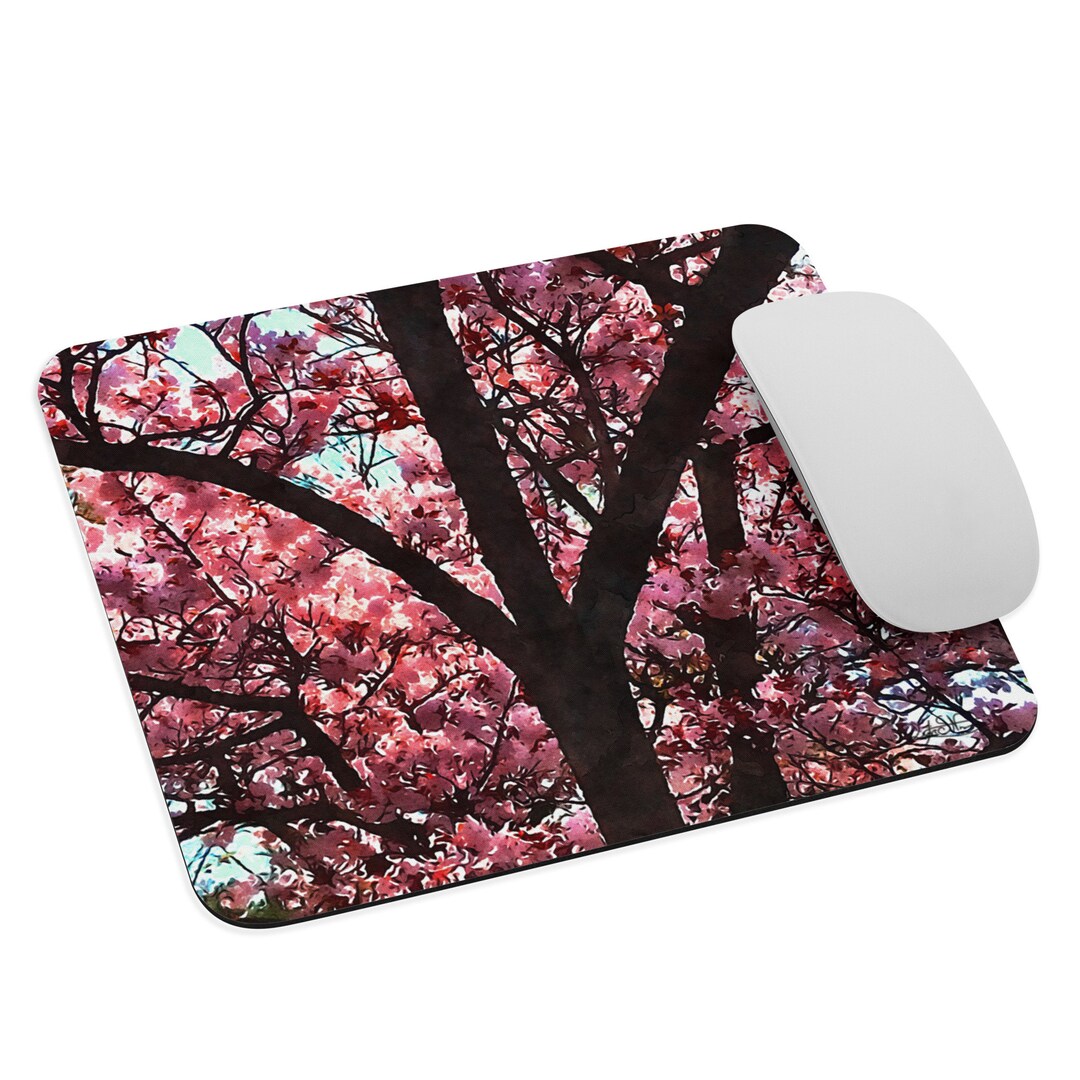 Cherry Blossom Tree Mouse Pad - Etsy