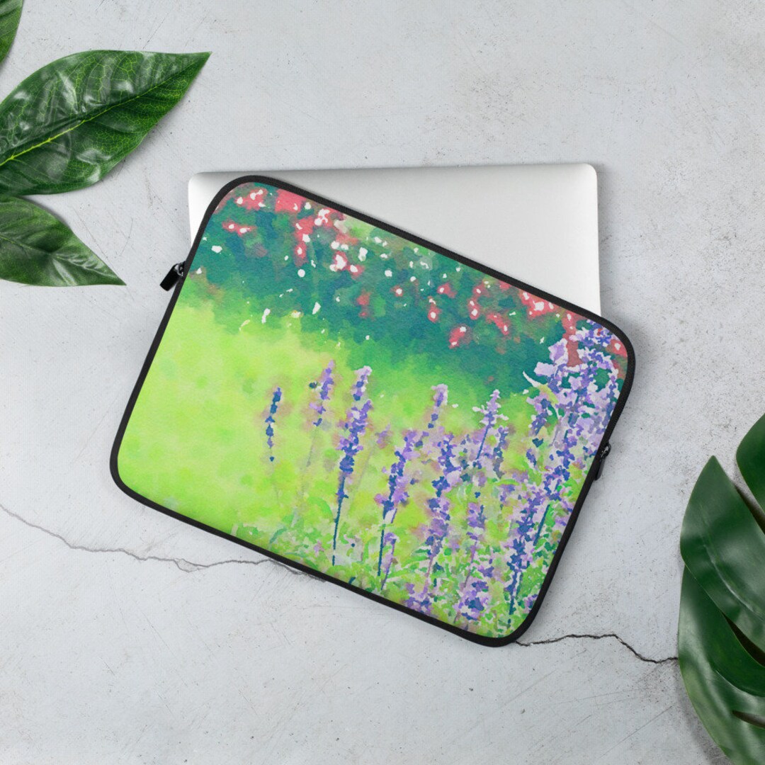Lavender in Salzburg Austria Laptop Case - Etsy