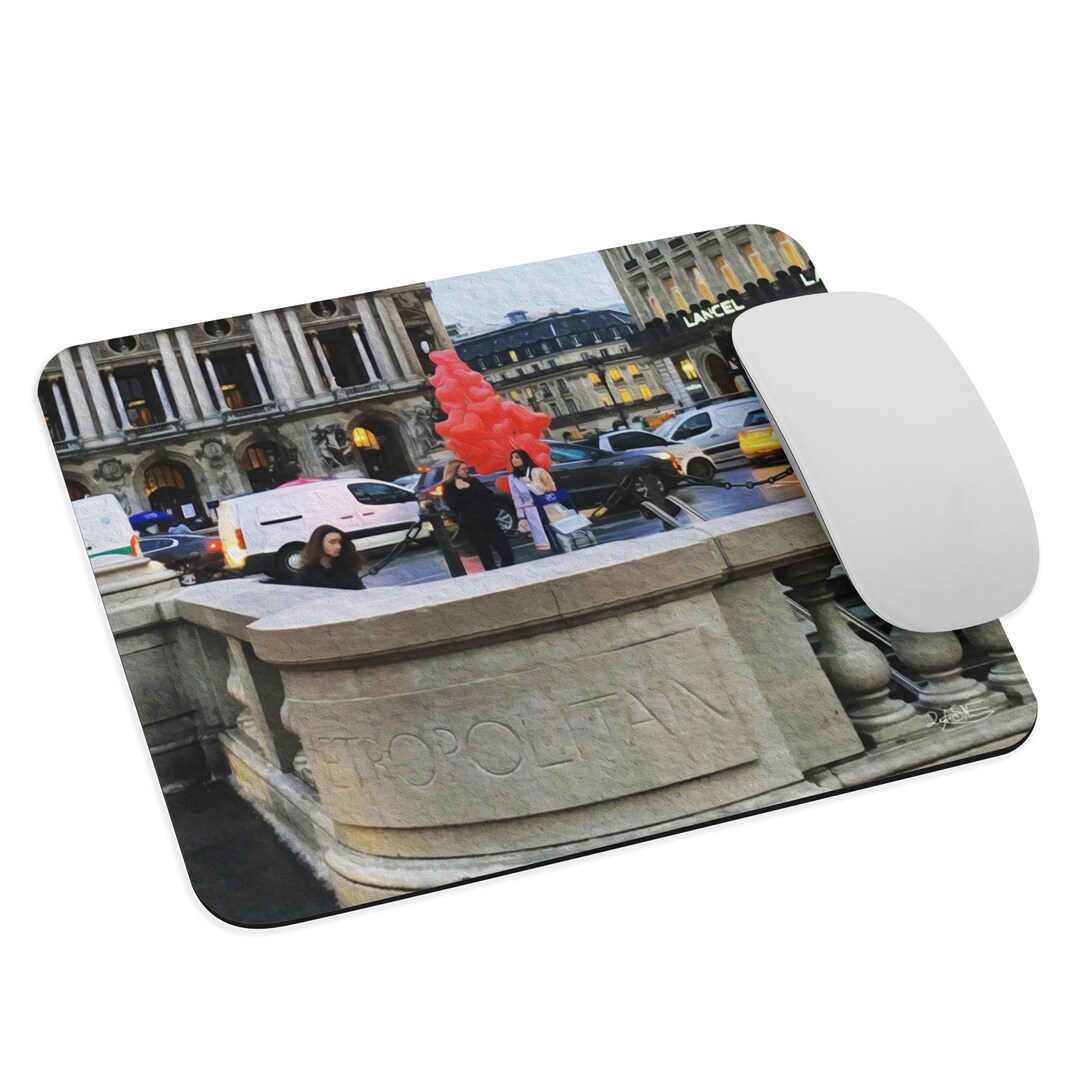 Paris Metro Opera Mouse Pad - Etsy