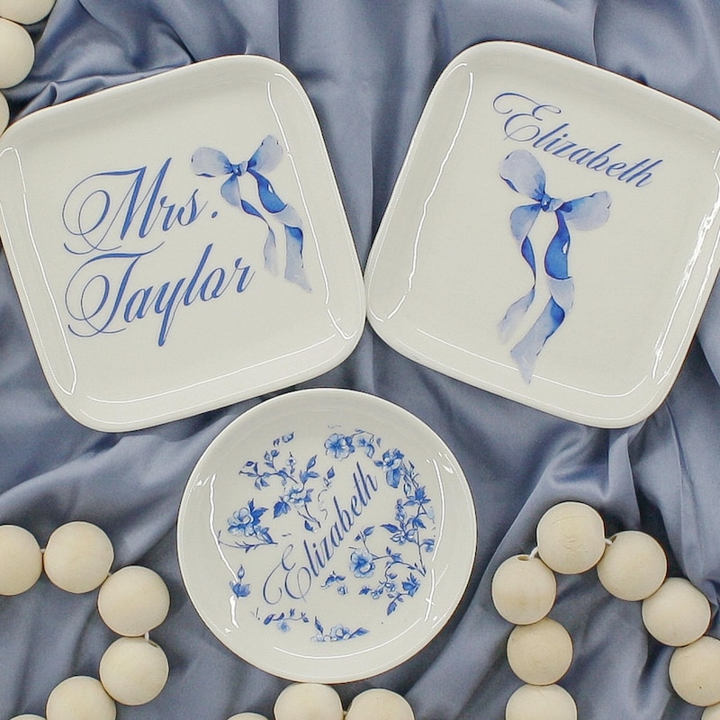 Jewelry Tray With Bow - Etsy