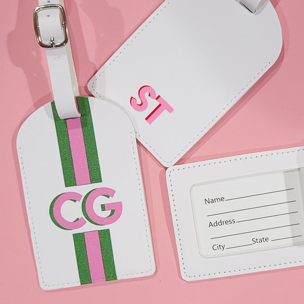 Preppy Luggage - Etsy