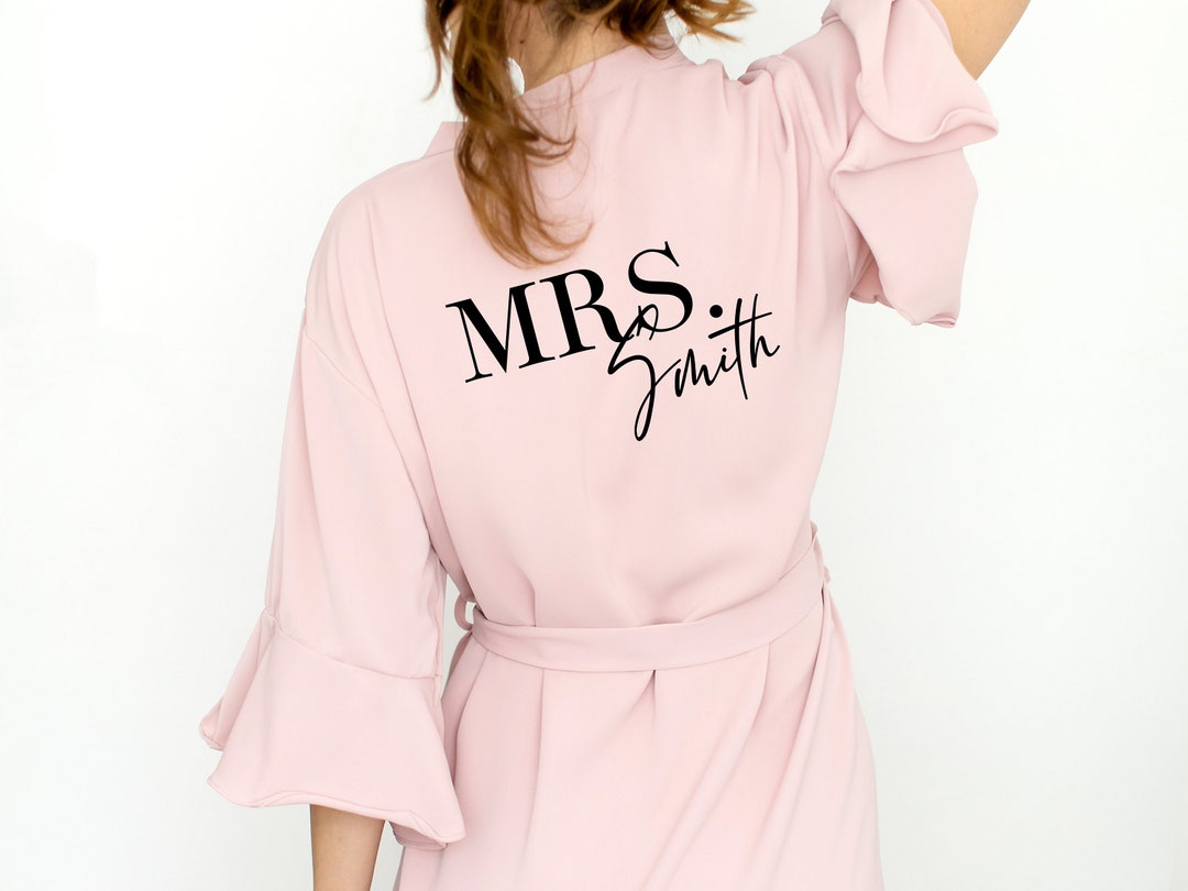 Ruffle Robes, Personalized Bridesmaid Wedding Robes, Bridal Robes ...