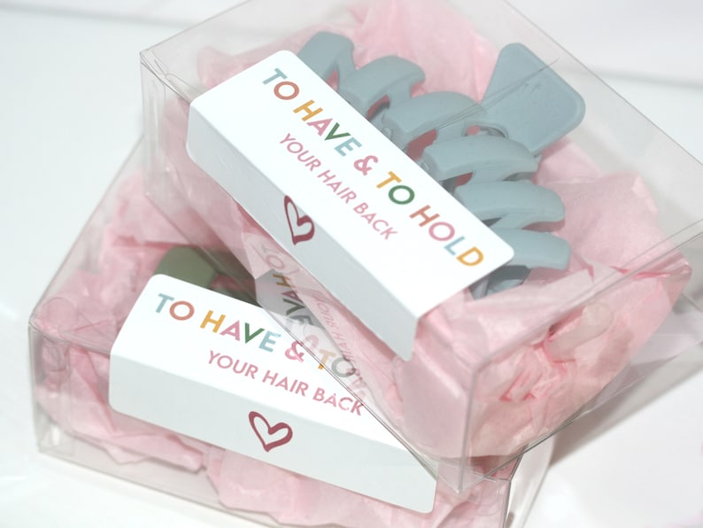 To Have and to Hold Your Hair Back Gift Box With Hair Claw - Etsy