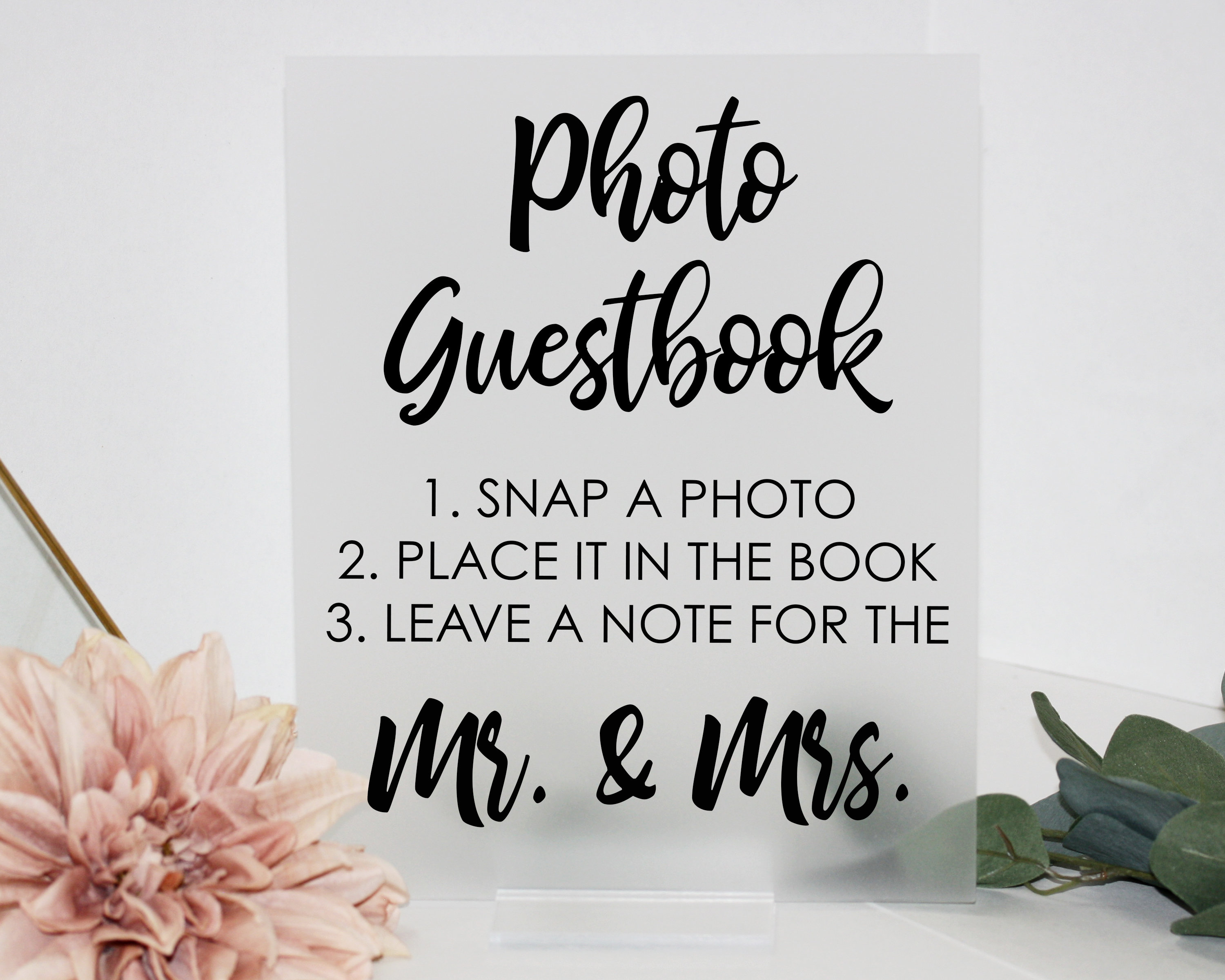 Photo Guestbook Sign Instant Photo Guestbook Sign Photo | Etsy