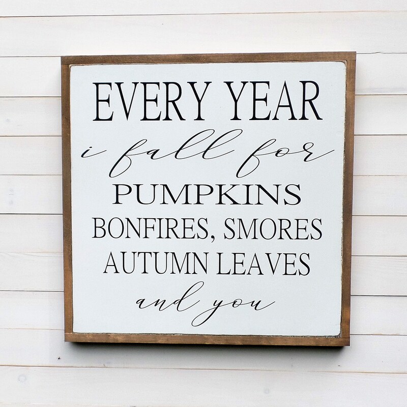Fall Signs - Etsy