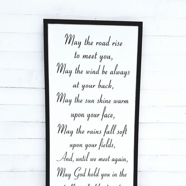 May the Road Rise - Etsy