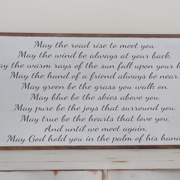 May the Road Rise - Etsy