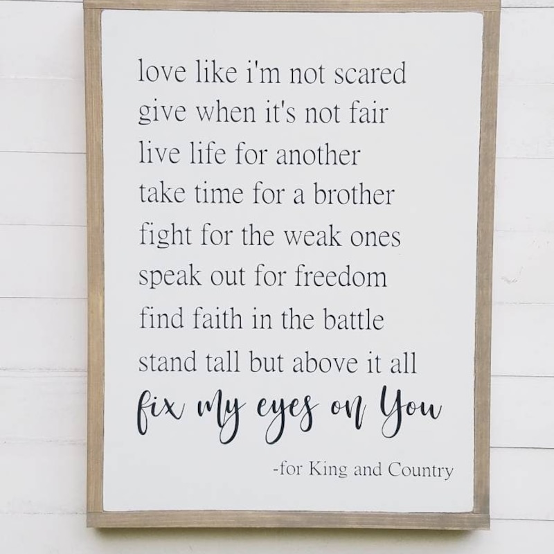 Fix Eyes on Jesus - Etsy