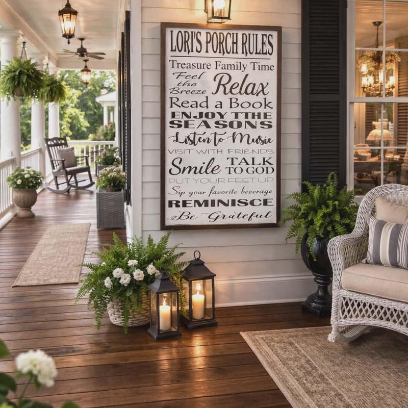 Wooden Kitchen Rules Sign - Etsy