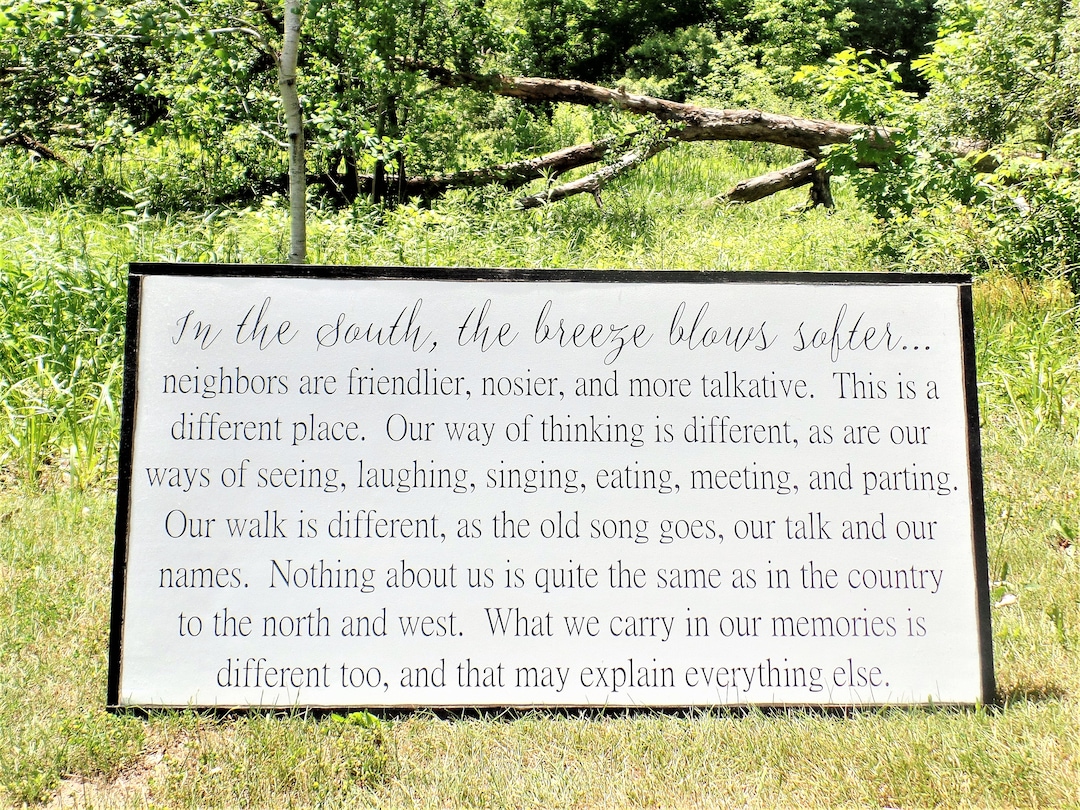 Handmade Southern Breeze Sign: Inspirational Home Decor - Etsy