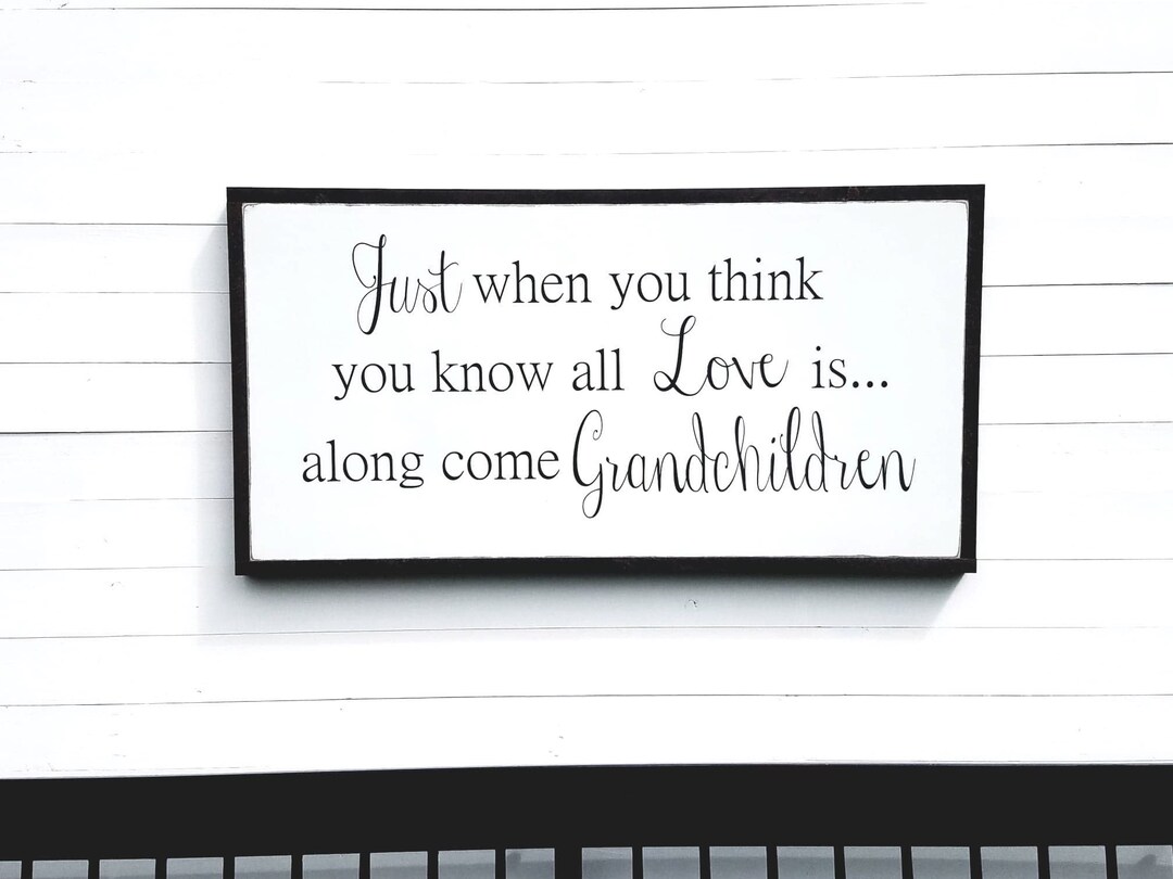 Just When You Think Wood Sign / Living Room Sign / Wooden Sign ...