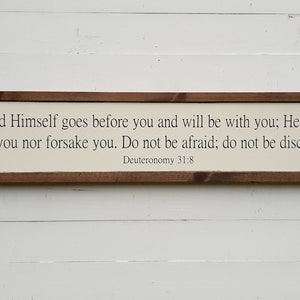 Christian Sign / Bible Verse / Christian Wall Art / Above Door Sign ...