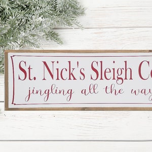 Jingle Bells / Wood Christmas Sign / Christmas Signs / Wooden Christmas ...