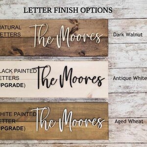 Personalized Gift for Couple / Established Last Name Sign / Wooden Sign ...