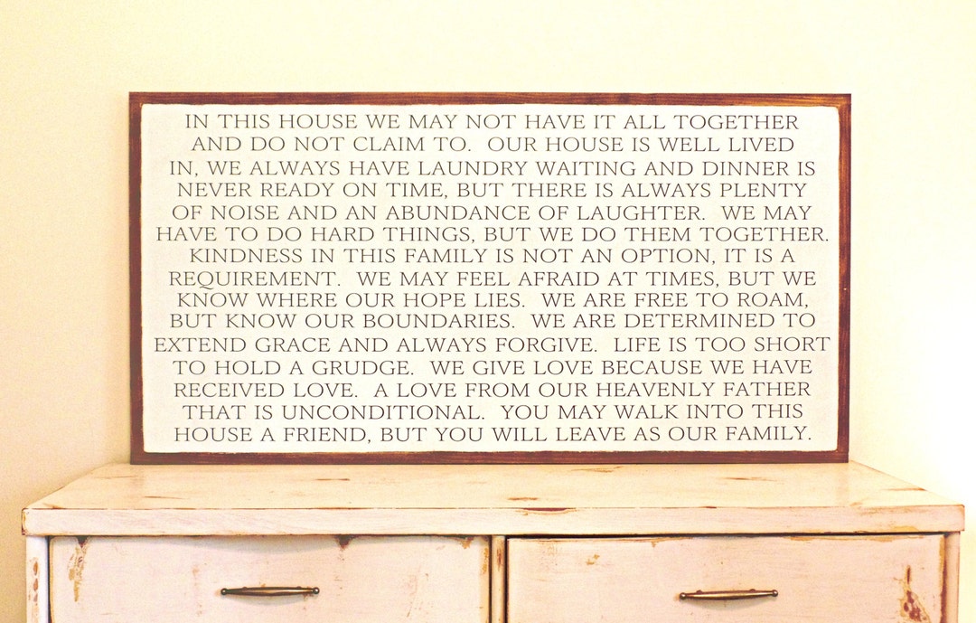 Inspirational Wall Decor / Home Decor Sign / Wooden Signs for Home ...