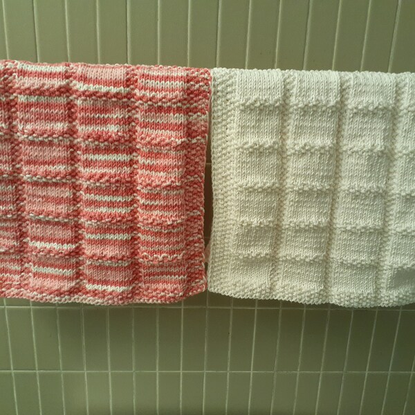 Knitted Hand Towels - Etsy