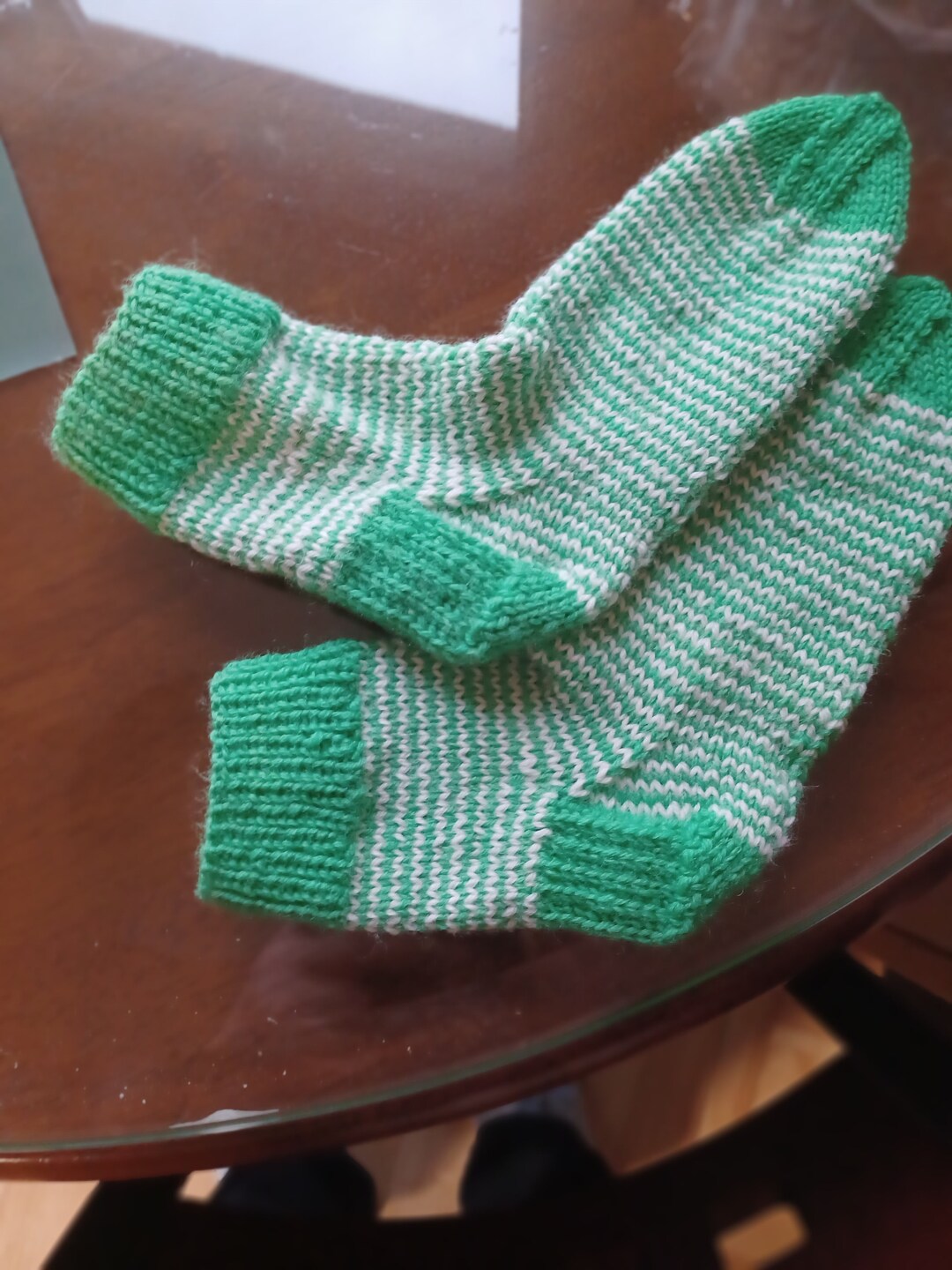 Kid's Hand Knit Warm Socks / Handmade Warm Socks / Hand Knit Warm Socks ...