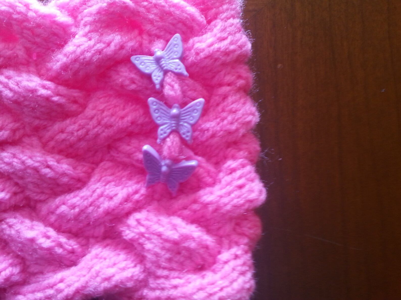 Hand-knitted Hot Pink Ear Warmer - Etsy