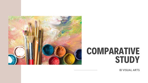 IB Visual Arts Comparative Study Template | Etsy