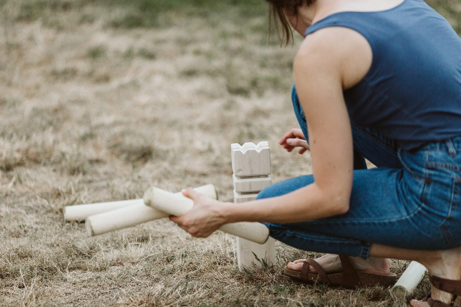 Classic Kubb Set - Etsy
