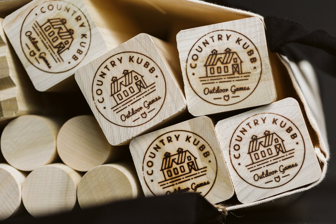 Classic Kubb Set - Etsy