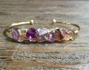 Purple gold jewelry | Etsy