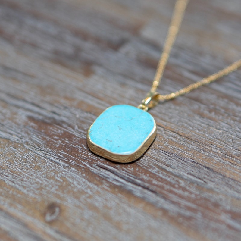 Turquoise Pendant - Etsy