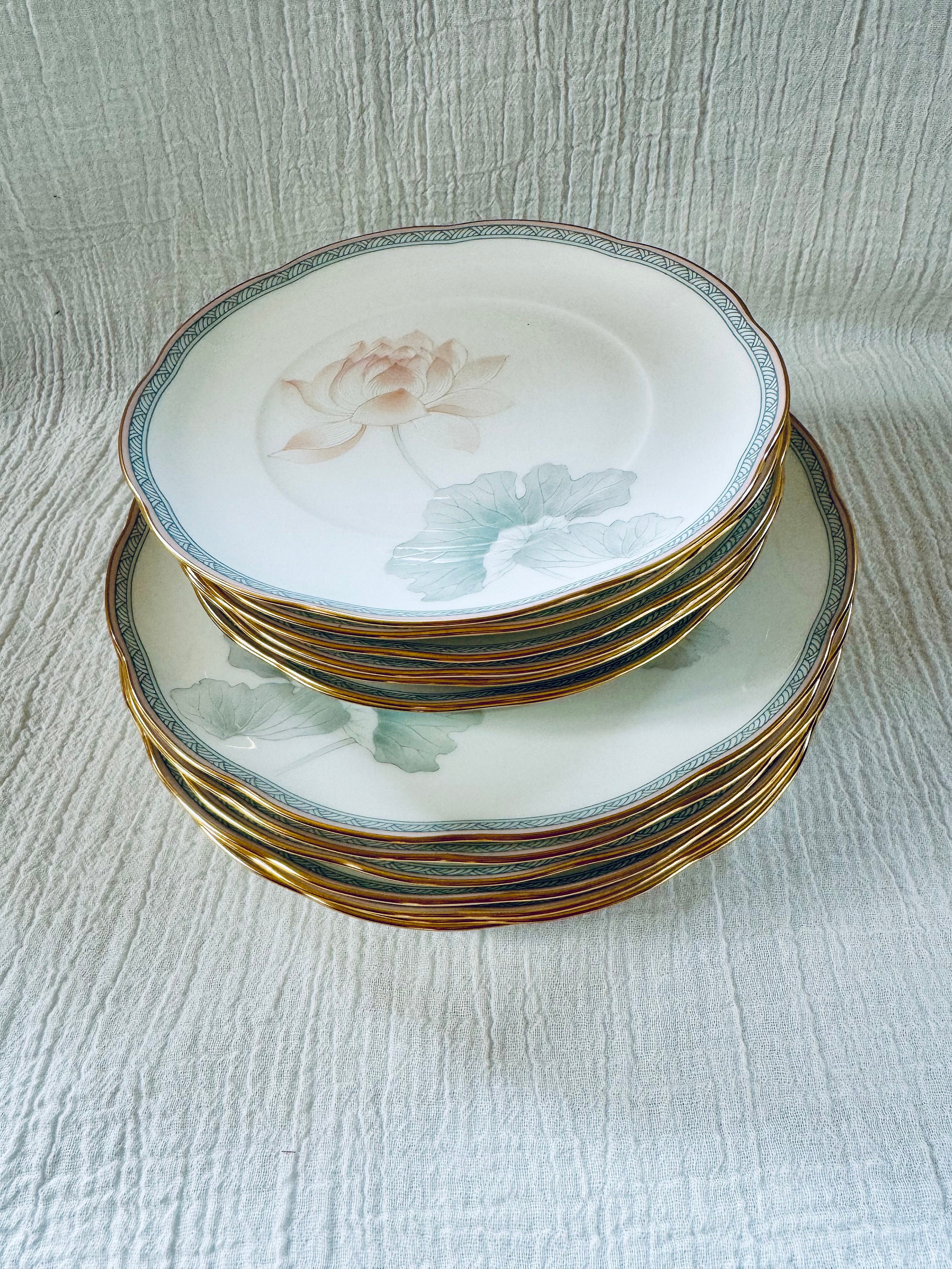 Vintage Noritake China GARDEN EMPRESS Salad Plate. Pattern #9741. - Etsy