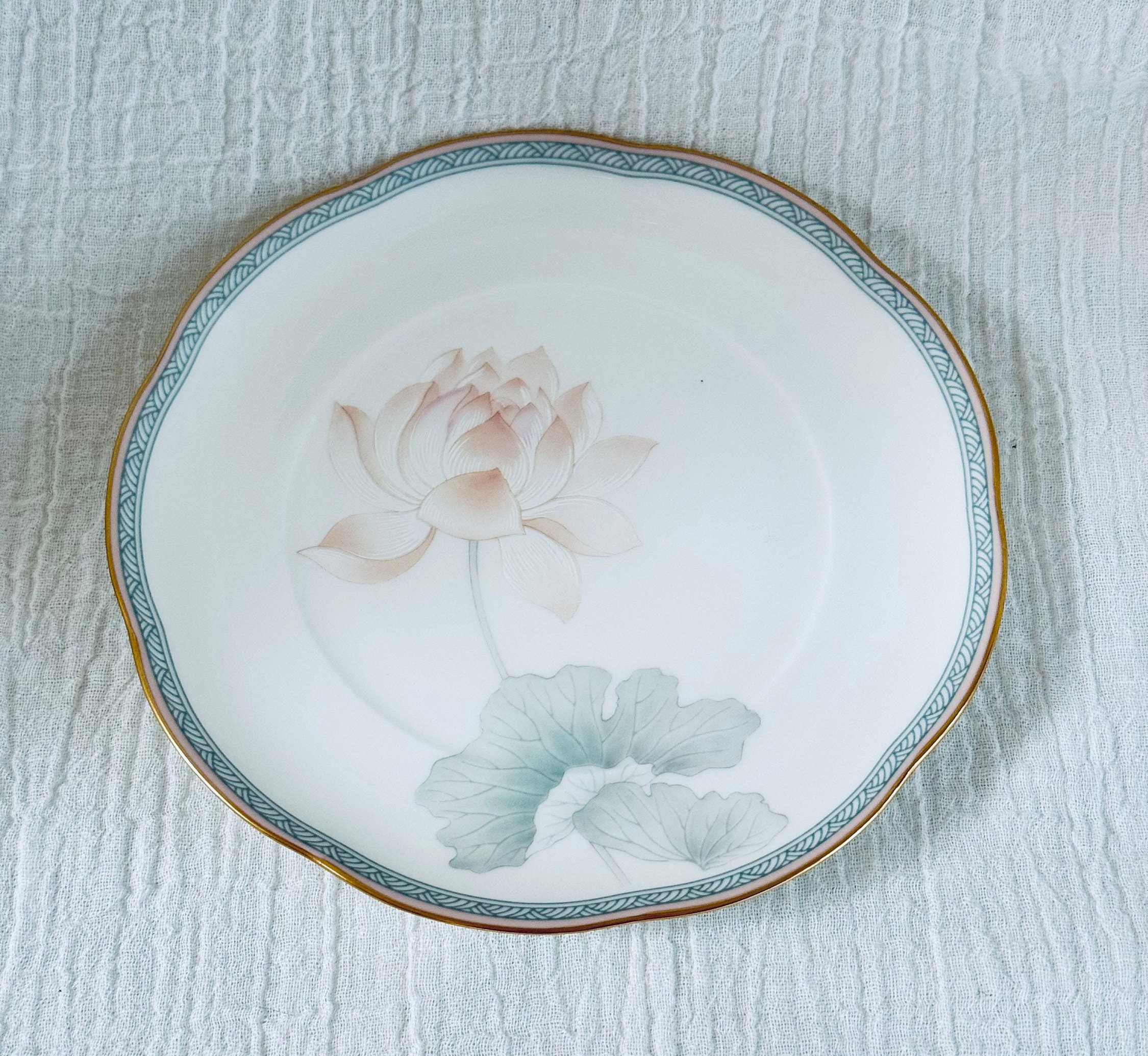 Vintage Noritake China GARDEN EMPRESS Salad Plate. Pattern #9741. - Etsy