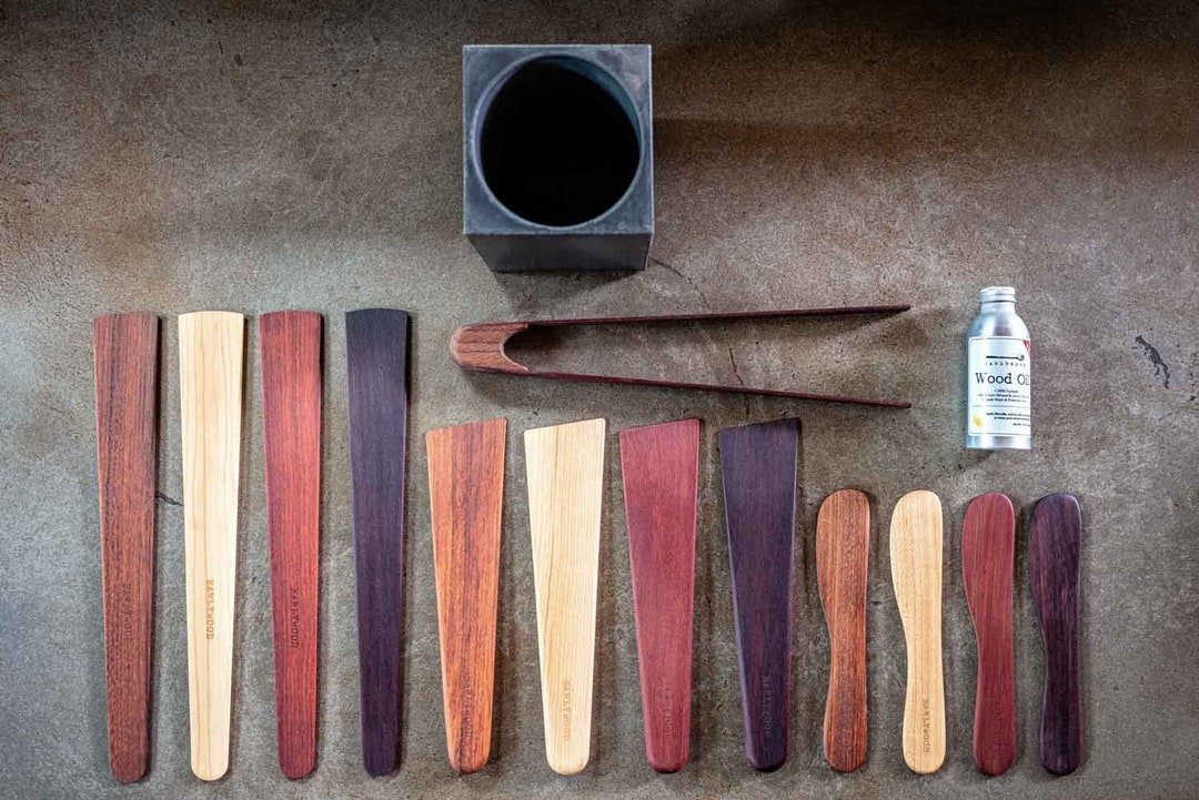 Earlywood Utilitarian Set / 15 Piece Set / Hardwood / Wooden Kitchen ...