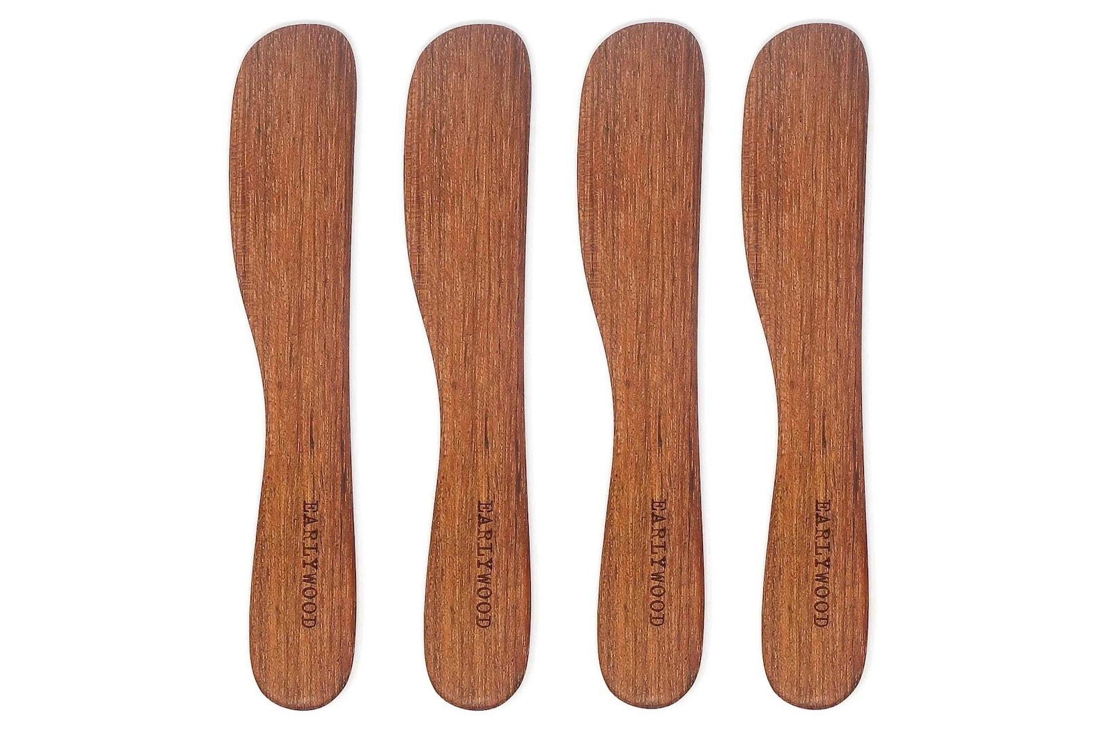 Earlywood Wood Large Spreader Set / Handmade Set of Four / - Etsy