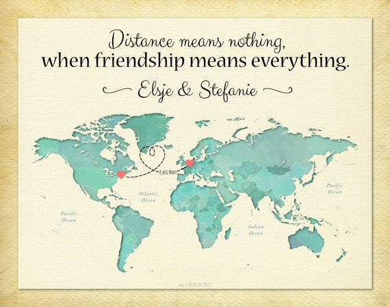 Home Décor long distance friends friends long distance best friends ...