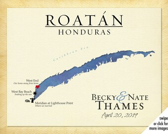 Roatan Honduras - Etsy
