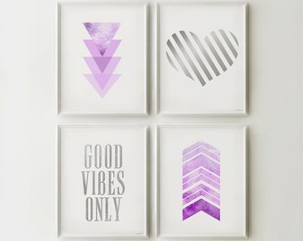 Silver Wall Art - Etsy