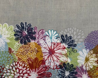 Border print fabric | Etsy