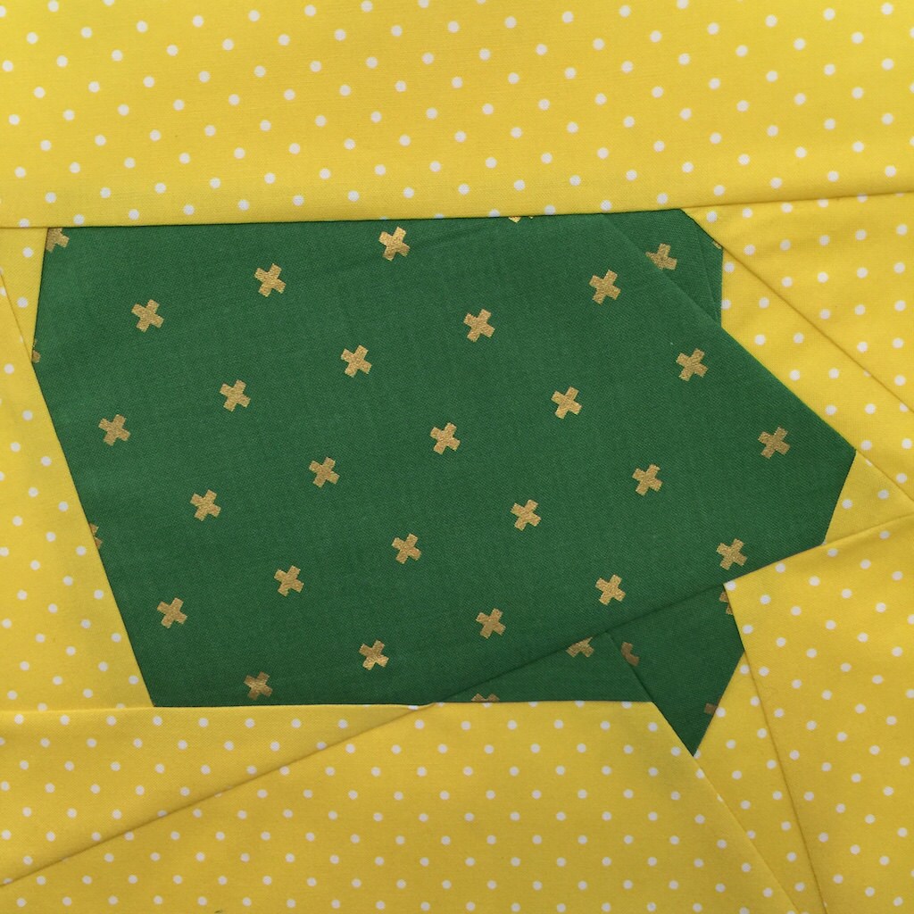 Paper Pieced Pattern for the State of Iowa by Judy Gauthier - Etsy