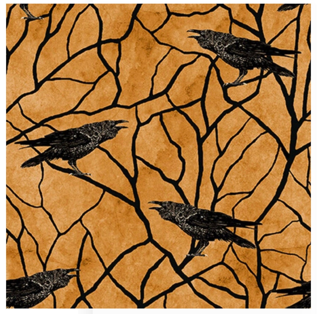 Deja Boo by Satin Moon Designs for Blank Quilting Ravens - Etsy