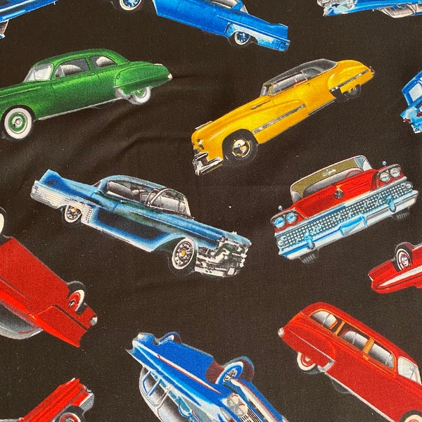 Classic Car Fabric - Etsy