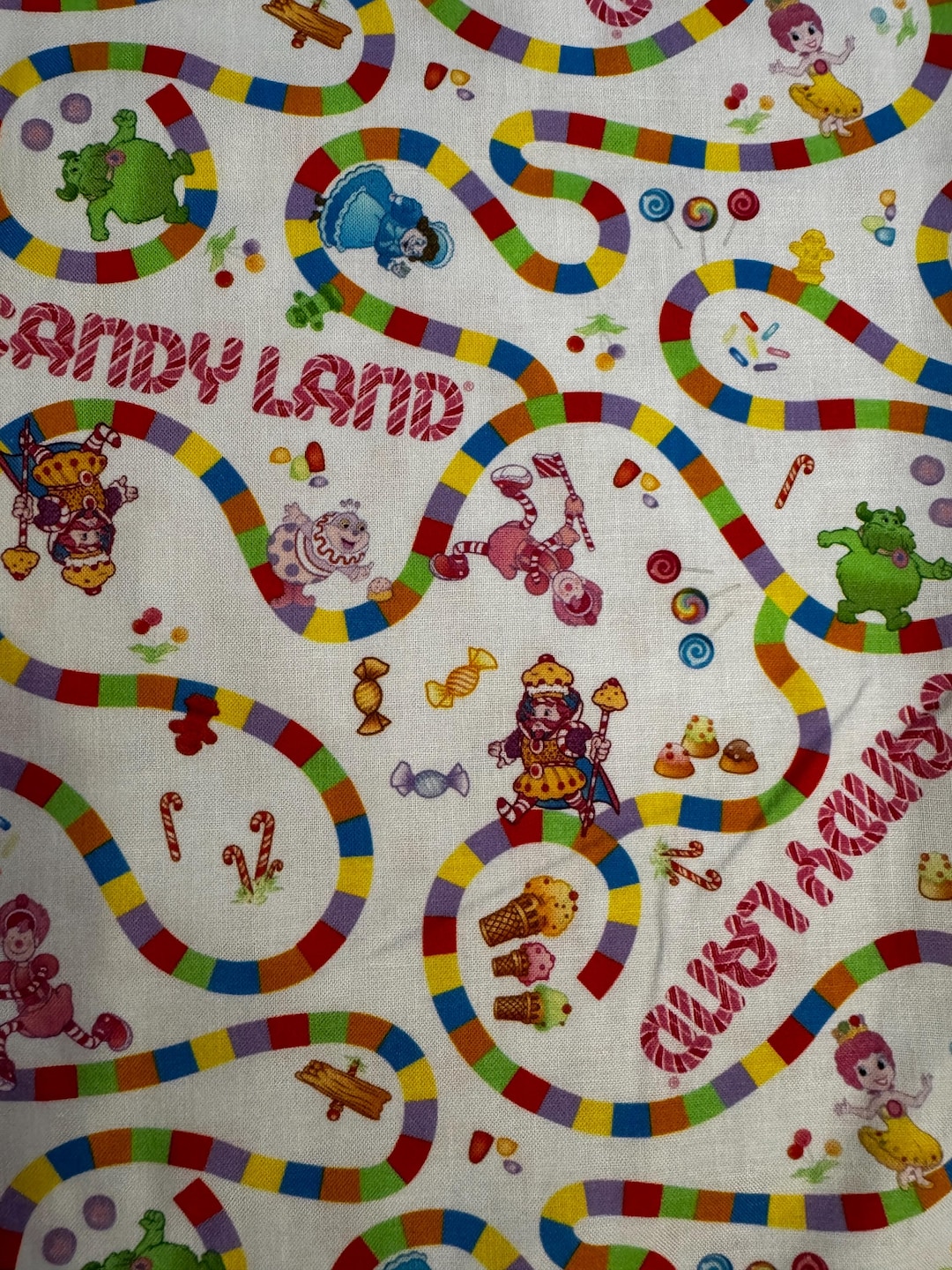 Retro Candy Game Fabric by Camelot Fabrics - Etsy
