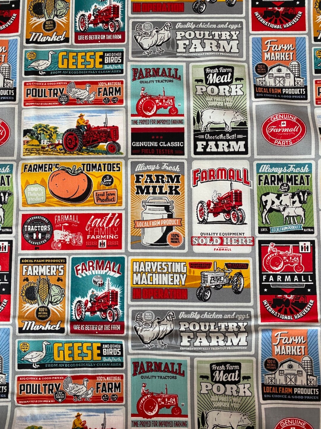 Farmall Farm to Table Vintage Posters From Print Concepts - Etsy