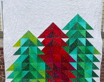 Ombre Tree Time Quilt Pattern VC1282 by V and Co. Paper Pattern - Etsy